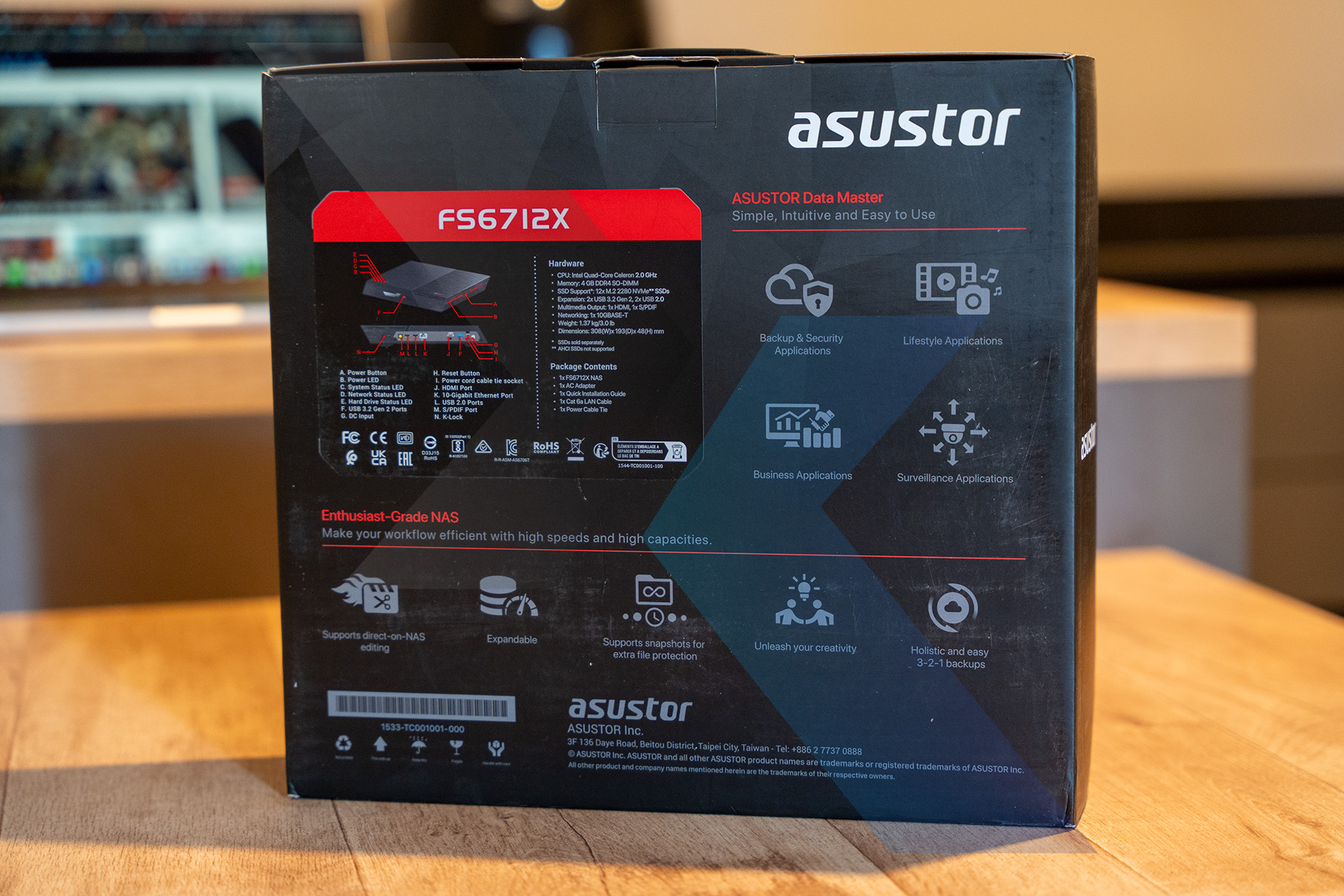 Asustor Flashstor 12 Pro M.2 NVMe NAS - La Recensione!