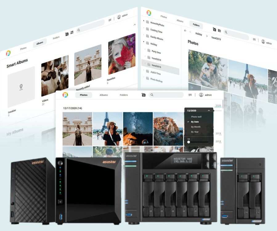 Crea Album fotografici facilmente e molto altro con la nuova Asustor Photo Gallery 3