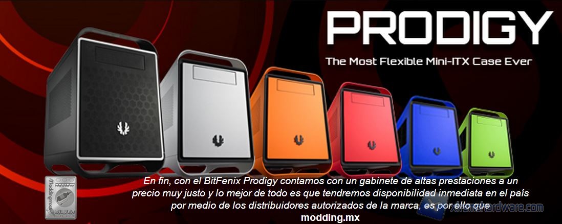 BitFenix Prodigy Blue - XtremeHardware mod - Recensione e molto altro!