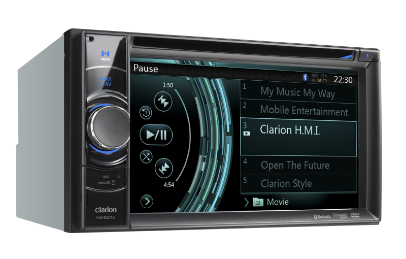 Navigazione multimediale touchscreen da Clarion