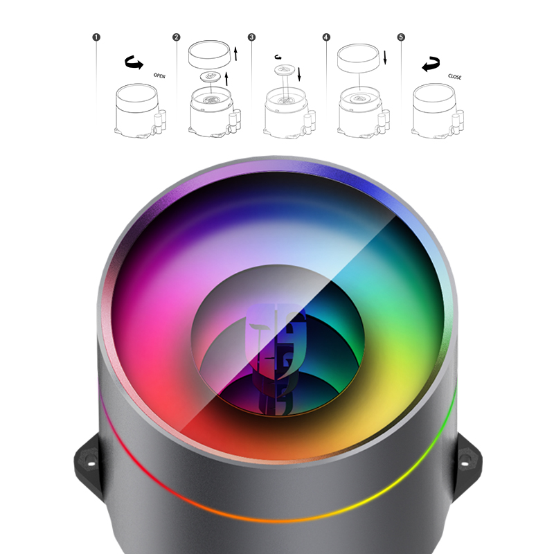 DeepCool lancia il dissipatore a liquido CASTLE 280EX