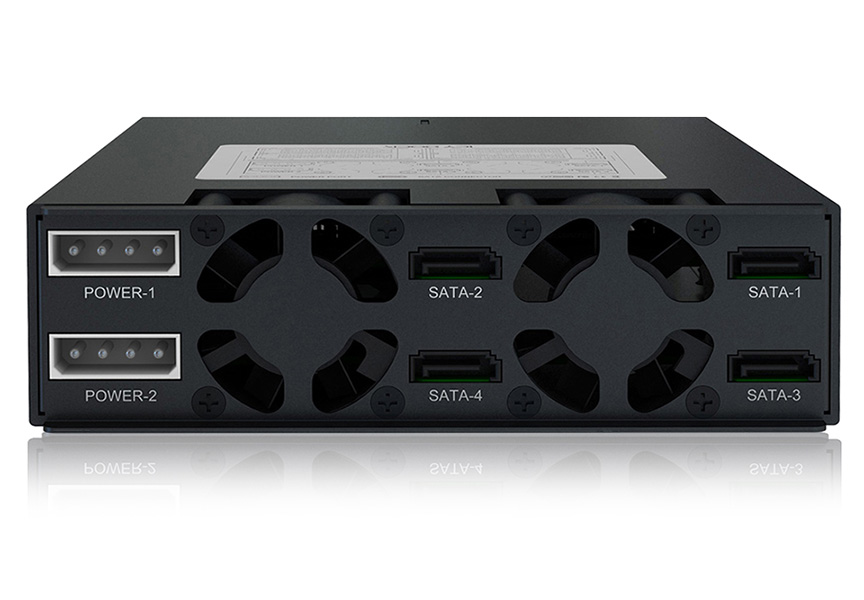 Icy Dock Enclosure Bay: da 1x5,25'' a 4x 2.5''