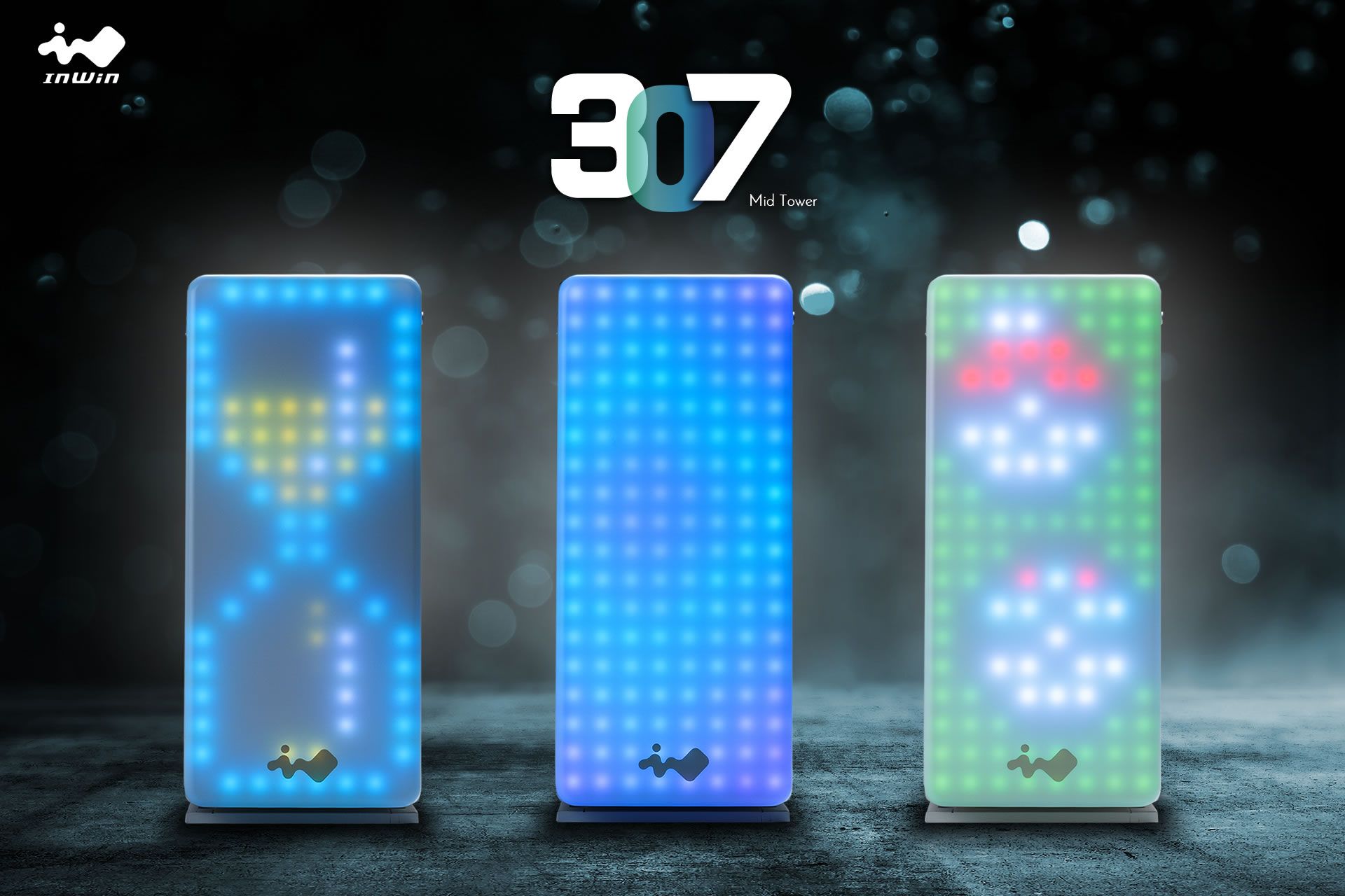 InWin presenta l’ATX PC Chassis 307 con software ‘GLOW’