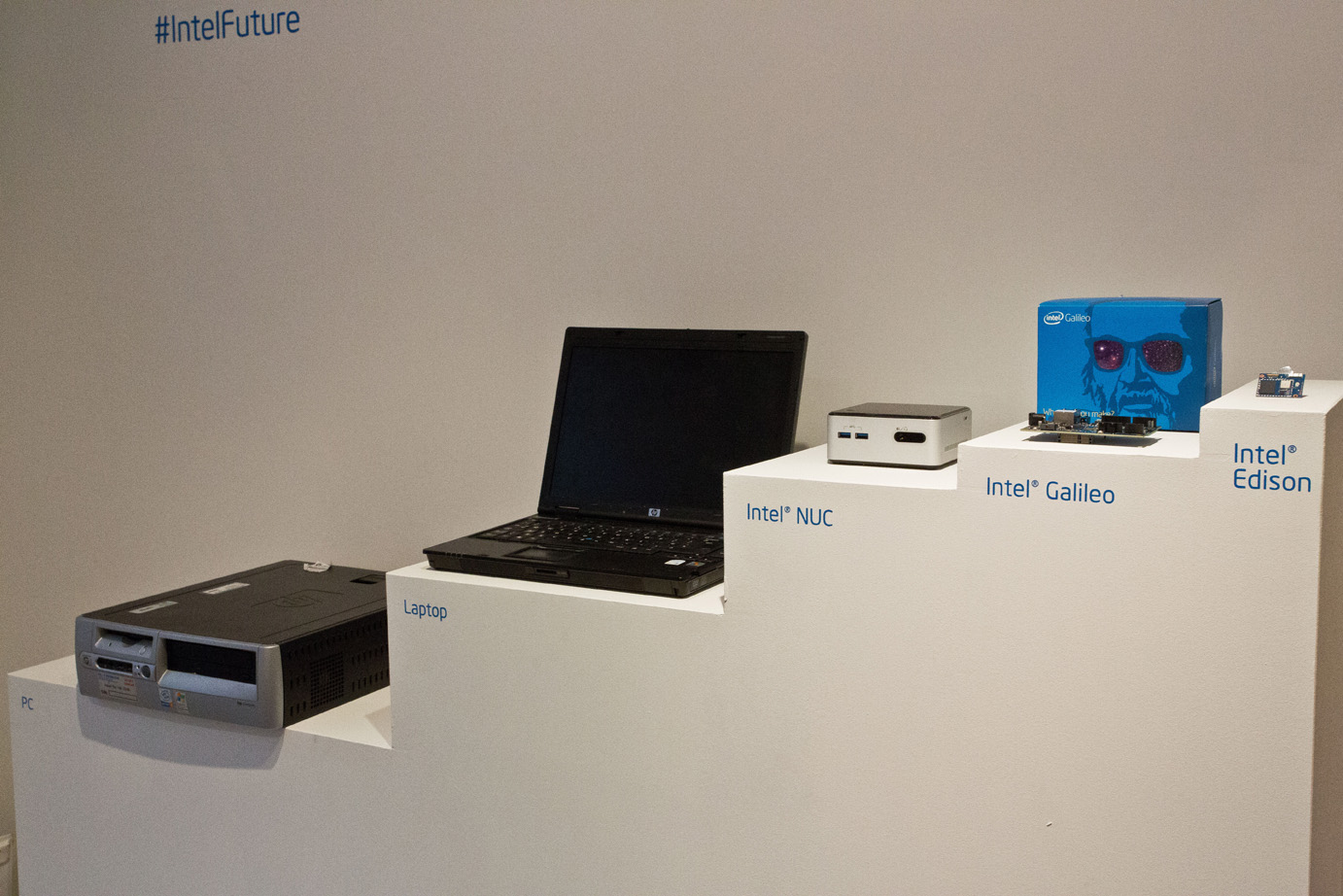 Intel mette in mostra il futuro della tecnologia