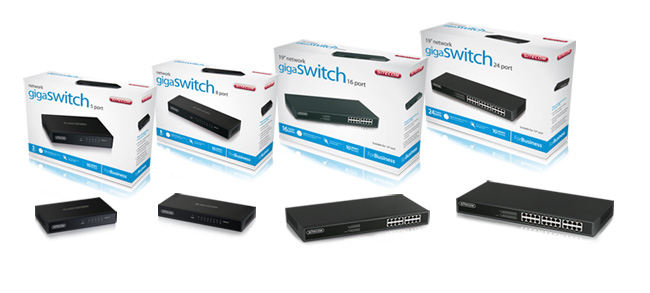 Sitecom lancia la linea di switch Gigabit ForBusiness